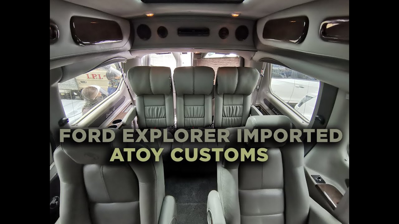 Ford Transit Explorer Imported Rear Captain Seat Customized. Atoy ...