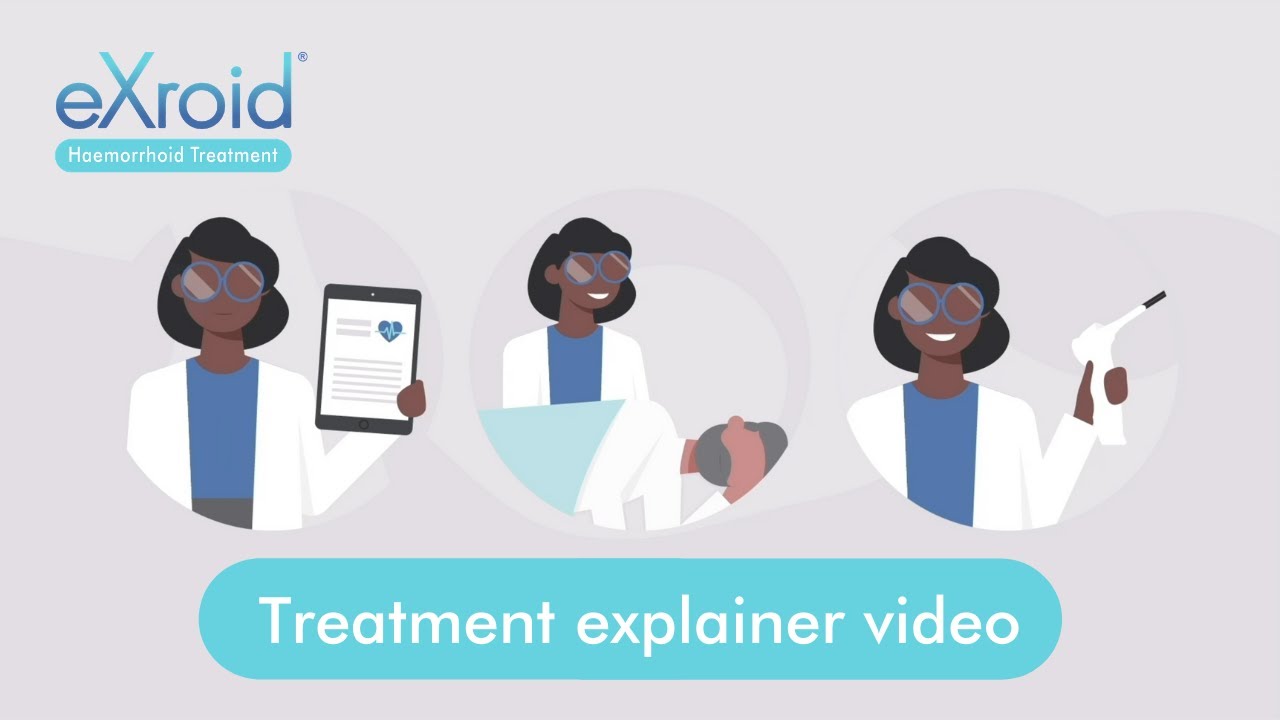 eXroid Haemorrhoid Treatment Information Video - YouTube