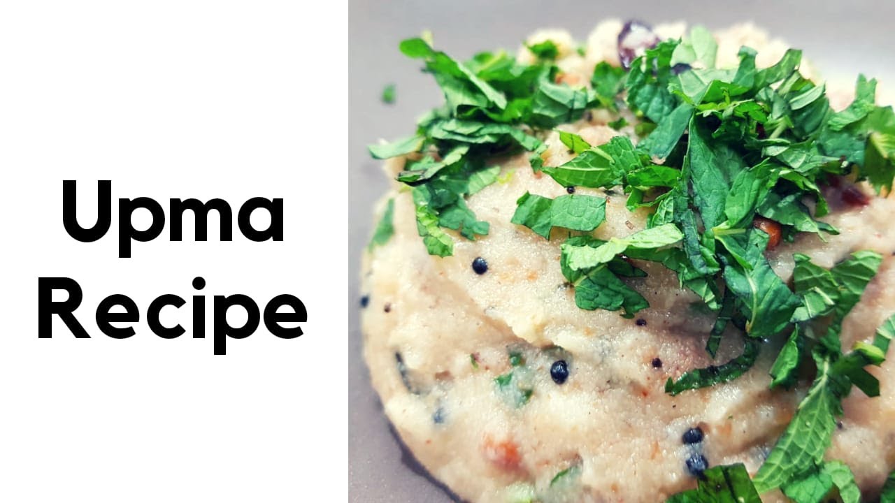 How to make upma with suji | Upma Recipe in South Indian Style | Upma ...