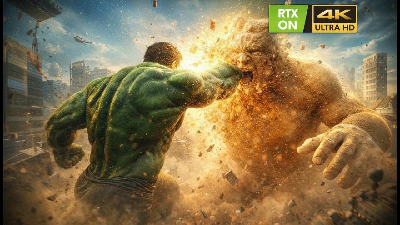 Marvel's Spider-Man 2 - HULK VS SANDMAN BOSS FIGHT (RTX 5090) Ray ...
