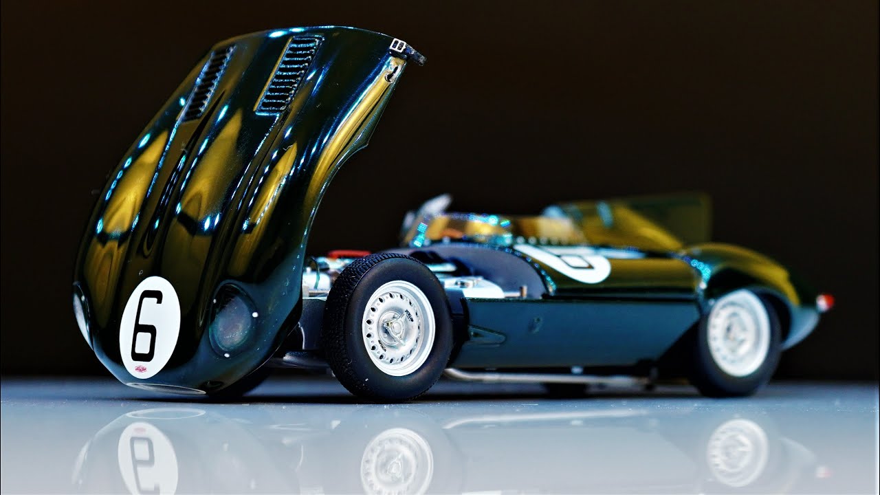 Jaguar D-Type "Nr.6 Winner LeMans" - AUTOart 1/43 - YouTube