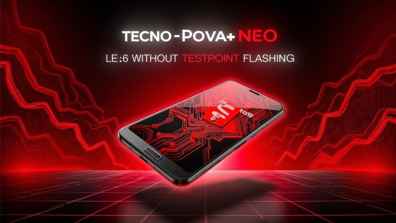 Tecno Pova Neo – LE6 without testpoint flashing - YouTube