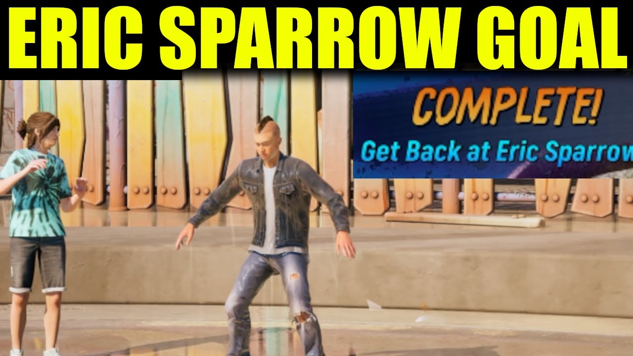 Tony Hawk Pro Skater | Get back at Eric sparrow | Waterpark - YouTube