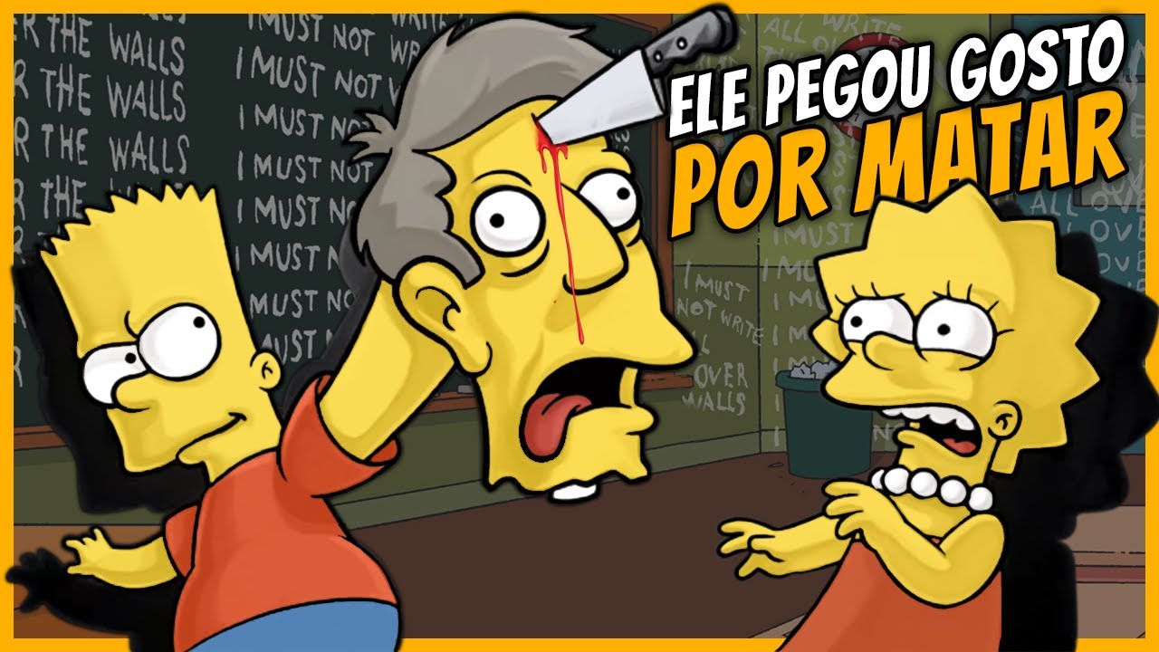 O DIA QUE O BART VIROU UM PSICOPATA - Os Simpsons - YouTube