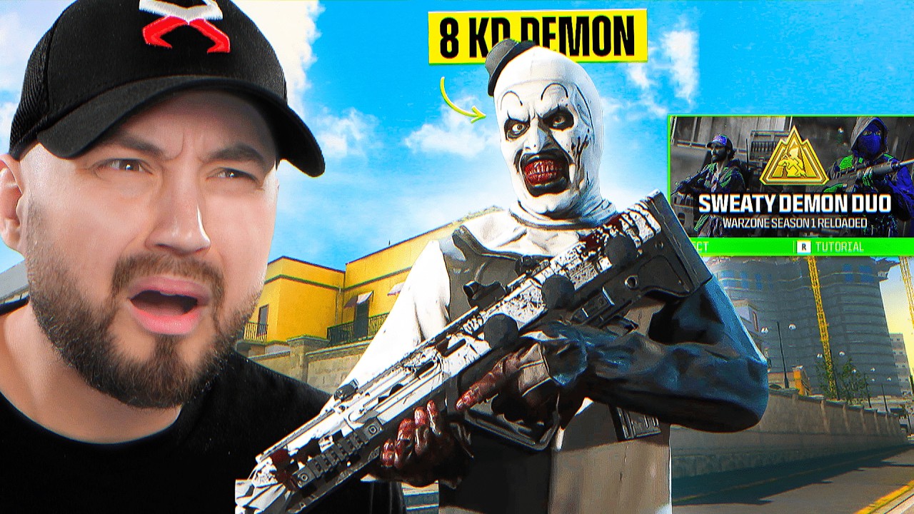 I Met an INSANE 8 KD DEMON in Warzone Random Duos! (Warzone 4 Season 1 Reloaded) - YouTube