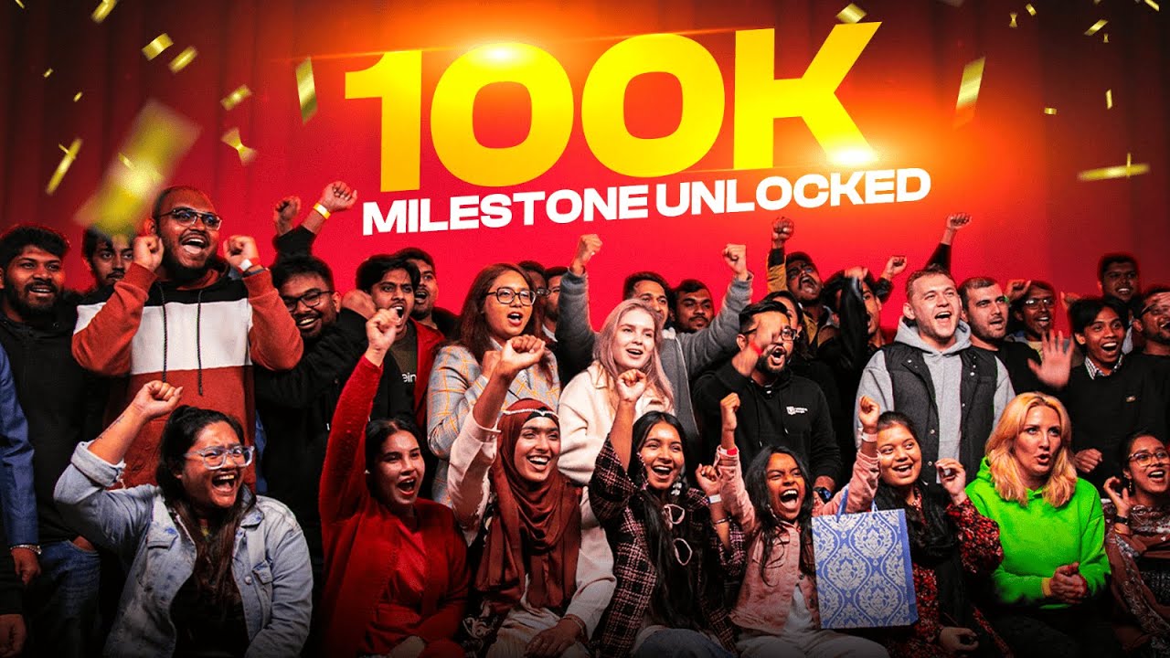 We Are One Big Family of 100K Followers!!! - YouTube