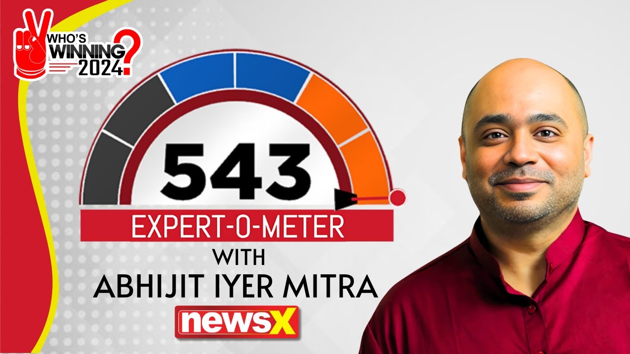 Who's Winning 2024 | The Expert-O-Meter | Abhijit Iyer Mitra | NewsX - YouTube