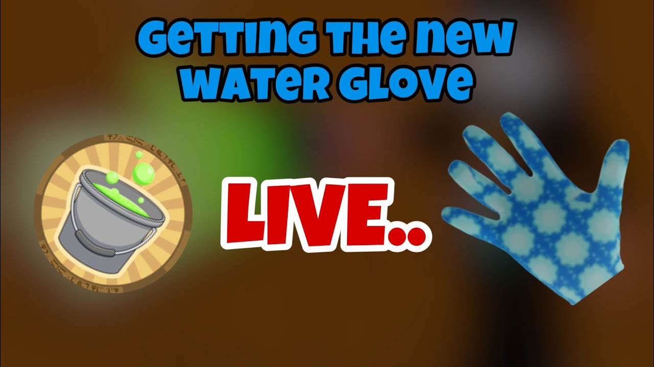 Getting The New WATER GLOVE In Slap Battles.. (LIVE) - YouTube