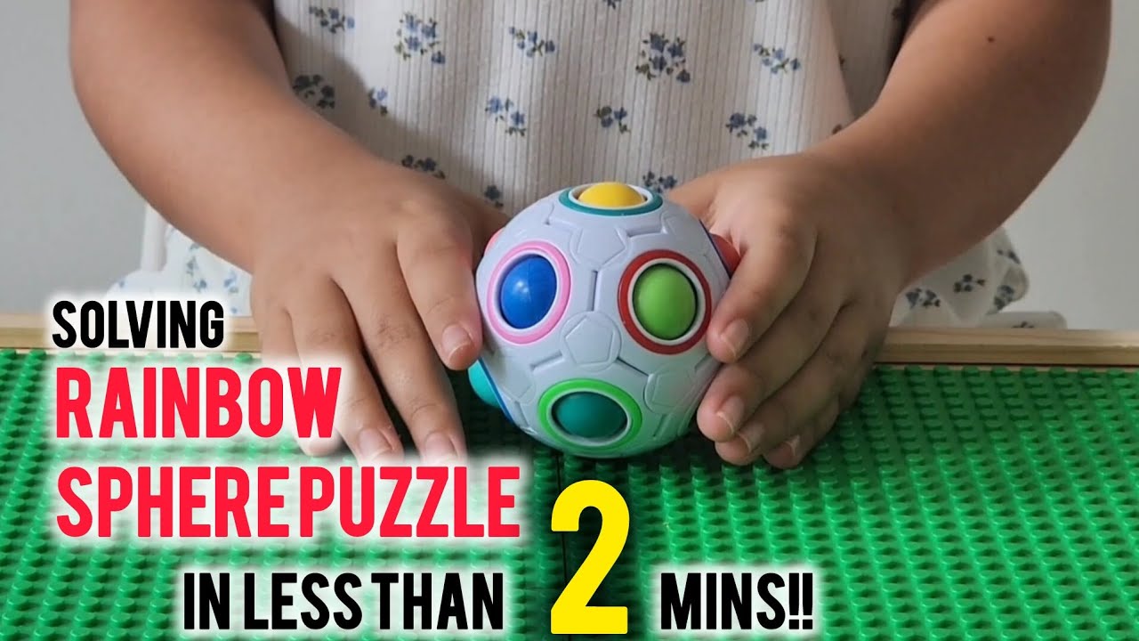 Solving Rainbow Sphere Puzzle in 2 Minutes!! - YouTube