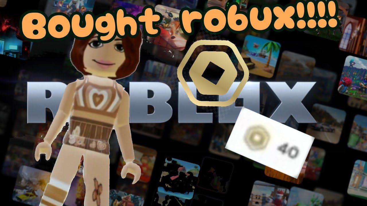 Got my First Ever Robux - YouTube