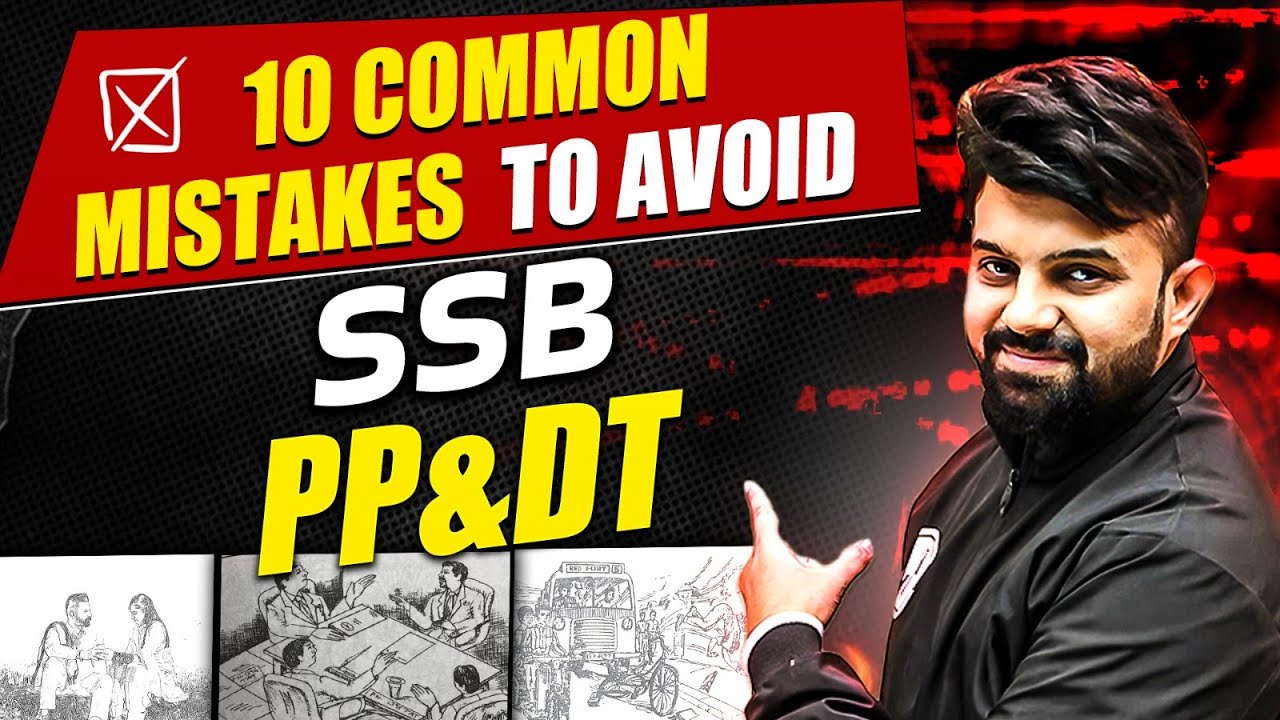 Don't Make These 10 Mistakes in SSB PP&DT! - Be Very Careful😯 - YouTube