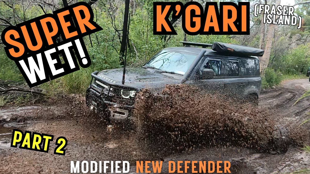 EXPLORING the WET and WILD TRACKS OF K'GARI (Fraser) IN A MODIFIED NEW ...