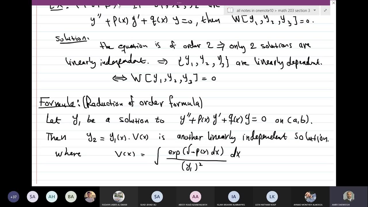 Lecture14 - ORDINARY DIFFERENTIAL EQUATIONS - YouTube
