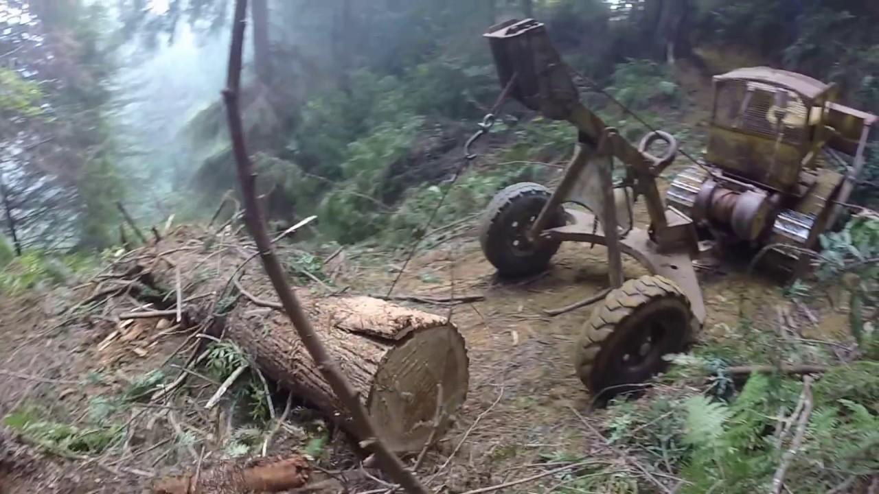 Antique Arch Logging - YouTube