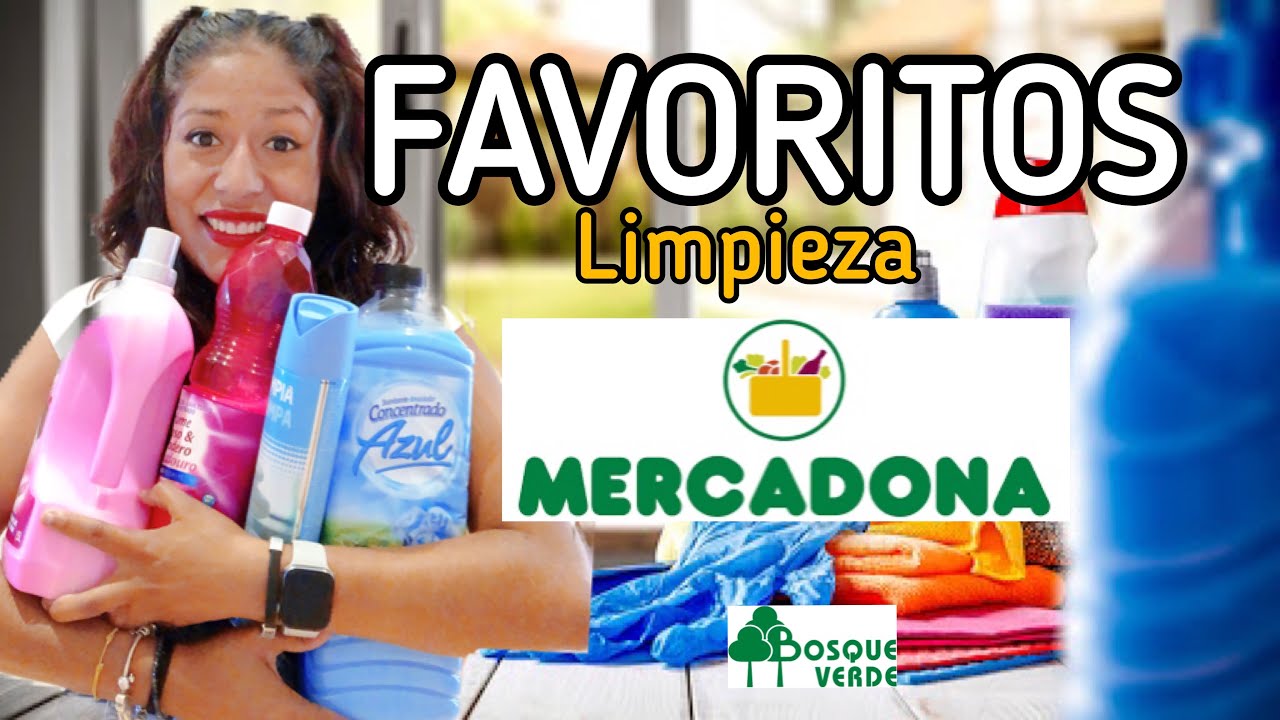 FAVORITOS DE LIMPIEZA || BOSQUE VERDE || MERCADONA 🌿 - YouTube