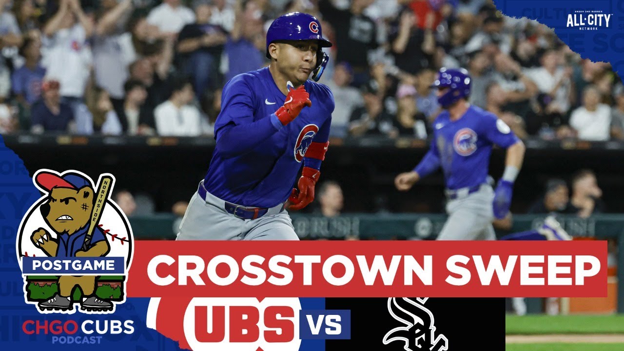 CROSSTOWN SWEEP! Miguel Amaya two-run single helps Cubs win 3-1 vs ...