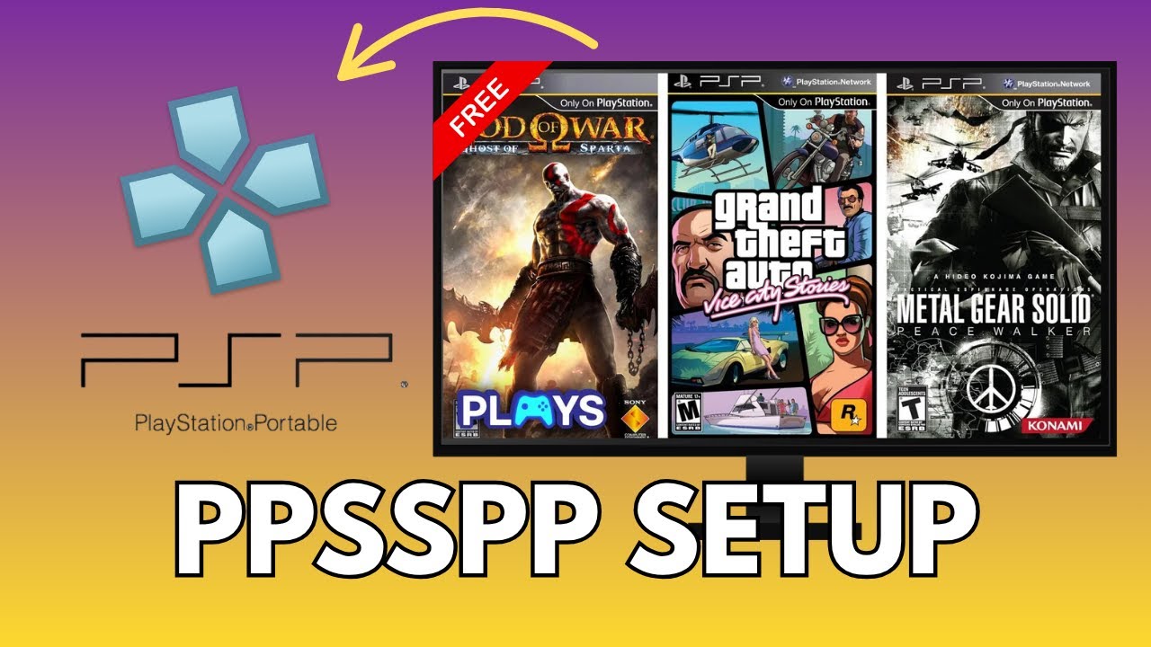 PLAY Any PSP Game on PC with PPSSPP Emulator Easily - YouTube