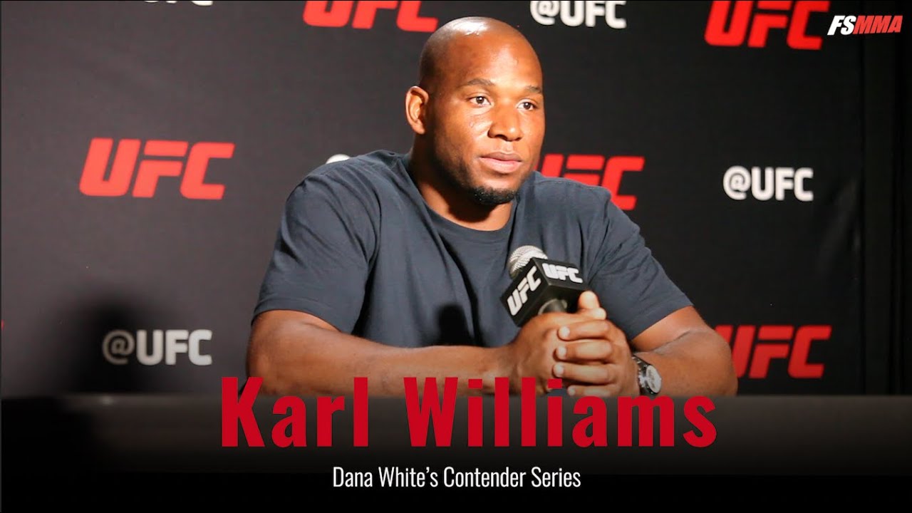 DWCS: Karl Williams full week 7 post-fight interview - YouTube