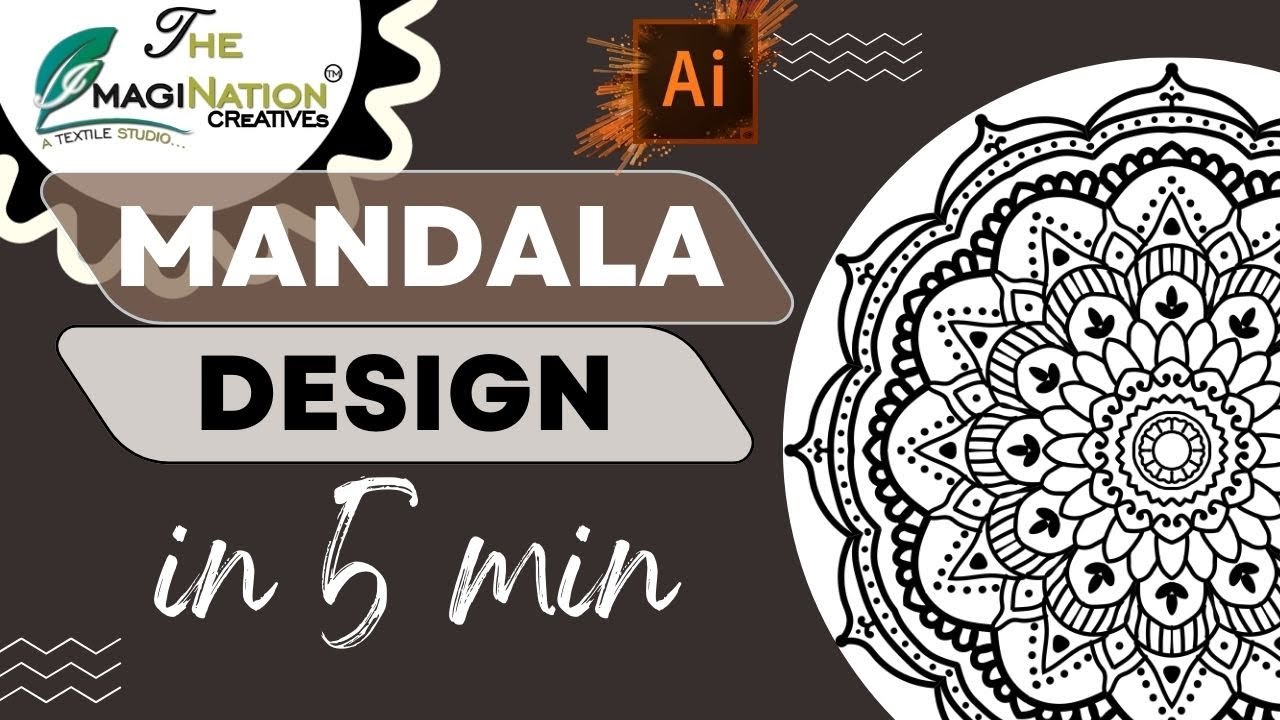 "Learn the Fastest and Easiest Way to Create Mandala Designs in 5 min ...