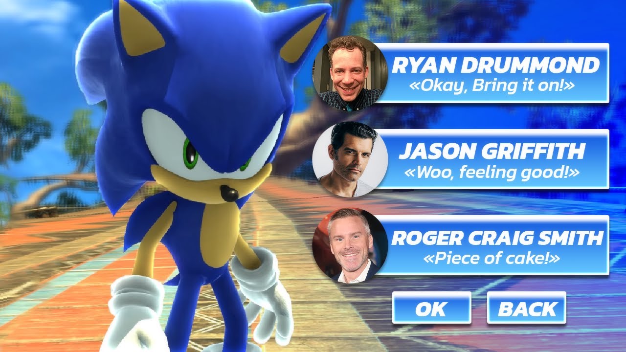 Choose Your Favorite Sonic Voice Actor - YouTube