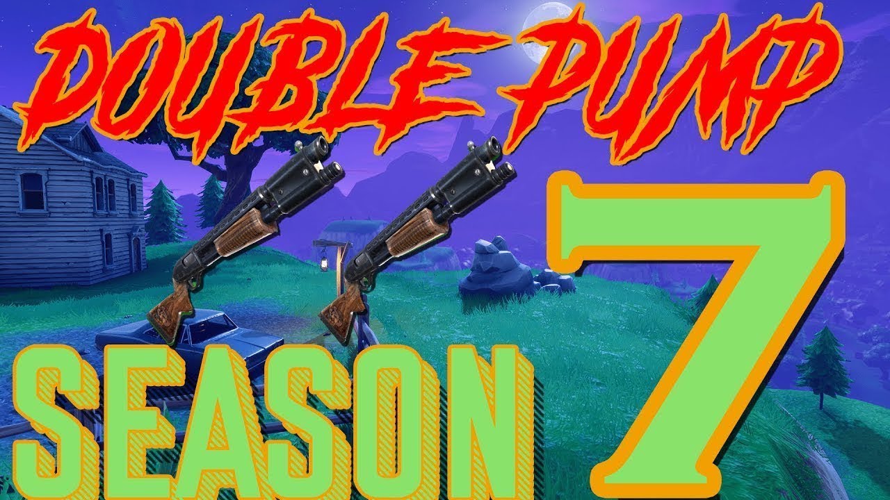 DOUBLE PUMP IS BACK SEASON 7! CONSOLE TUTORIAL!!! - YouTube