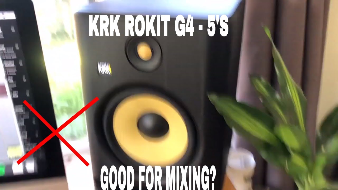 Are KRK Rokit G4 5s Good For Mixing 🔴 - YouTube