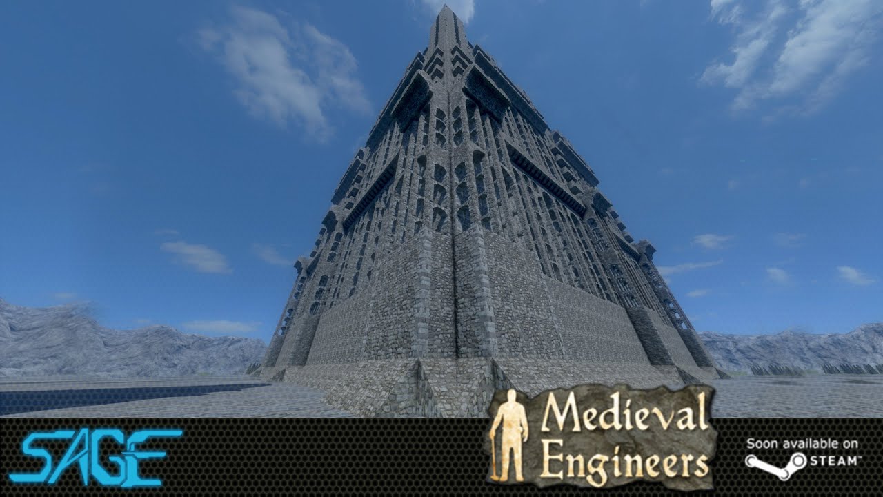 Medieval Engineers, Mega Fortress, Experiment In Madness - YouTube