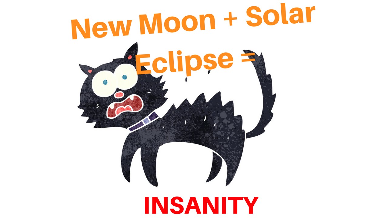 New Moon + Solar Eclipse = INSANITY?! - YouTube