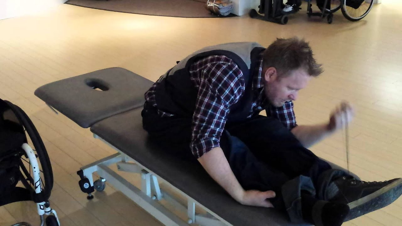 Rich VanderWal transferring on table himself - YouTube