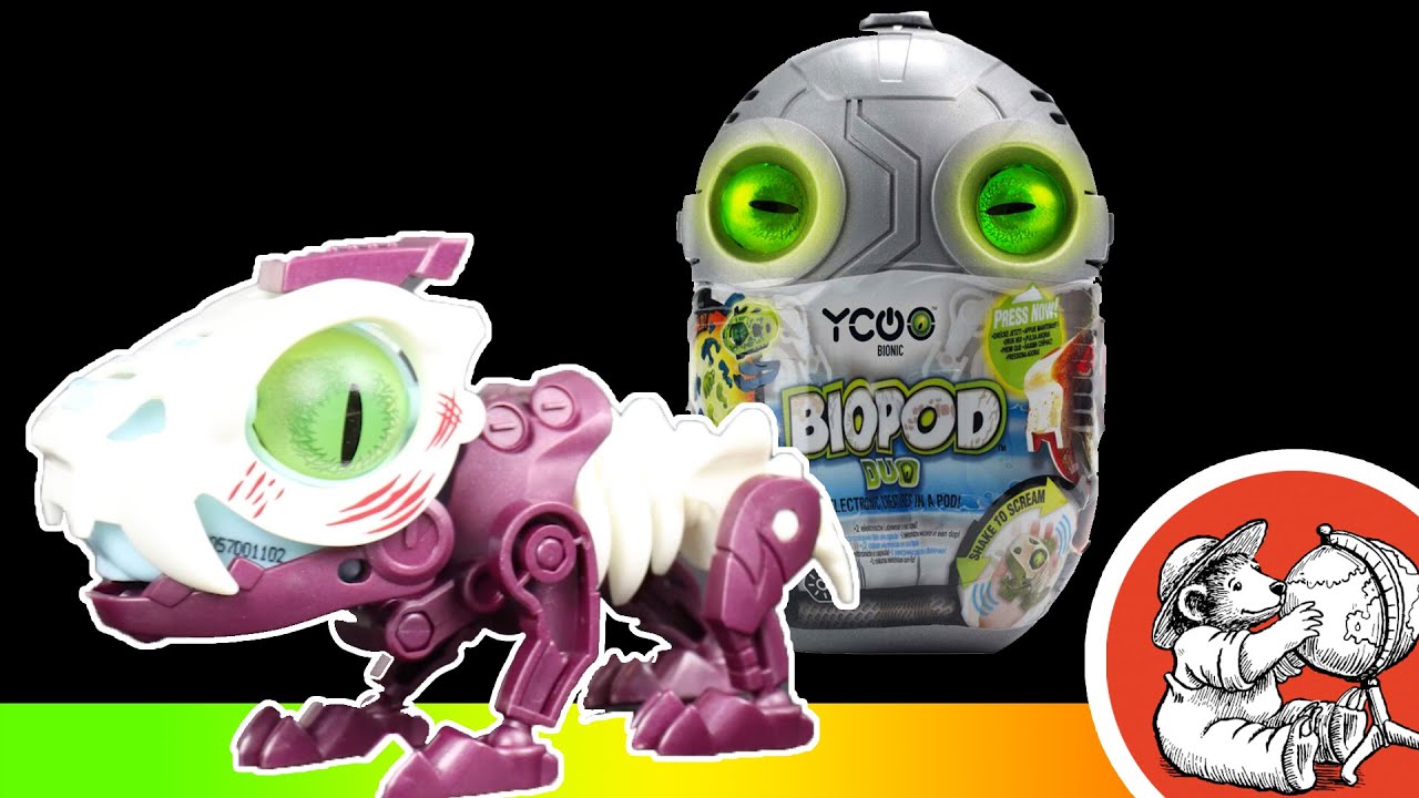 Cute Robot Critters | Biopod Duo | Henry Bear's Park - YouTube