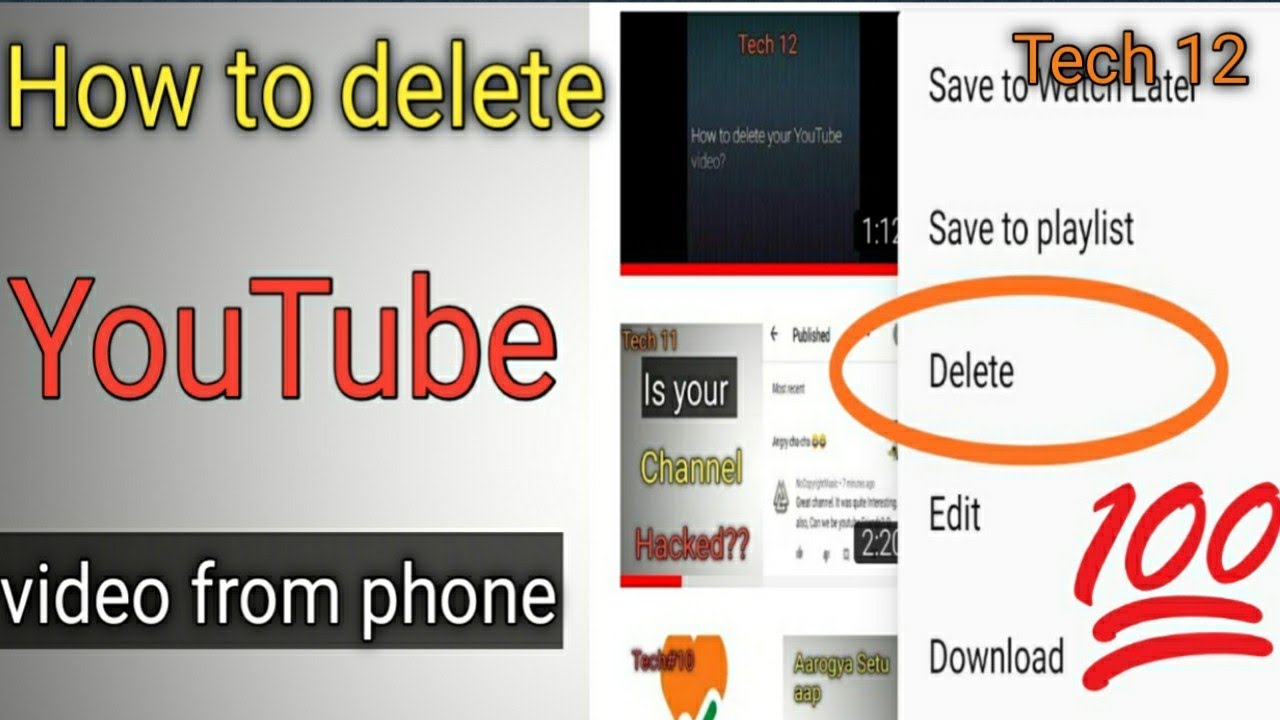 How to delete YouTube video?? - YouTube