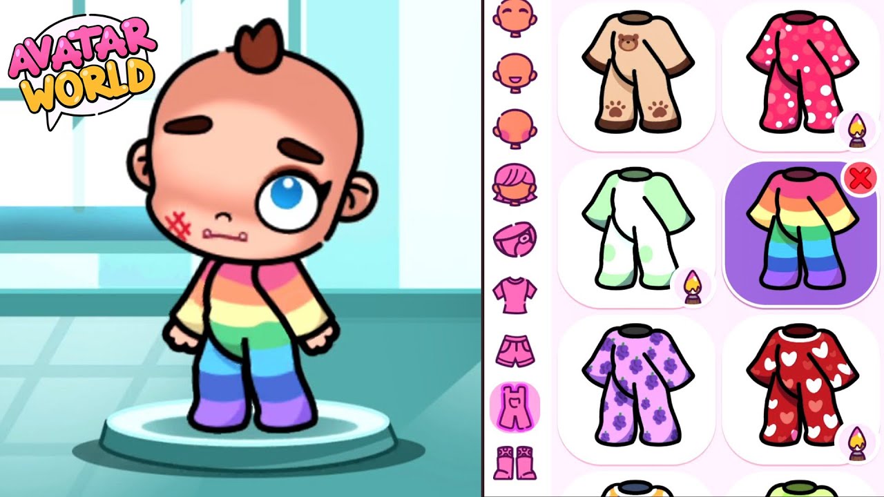 FOR BABY AVATAR 👶 in avatar world | pazu - YouTube