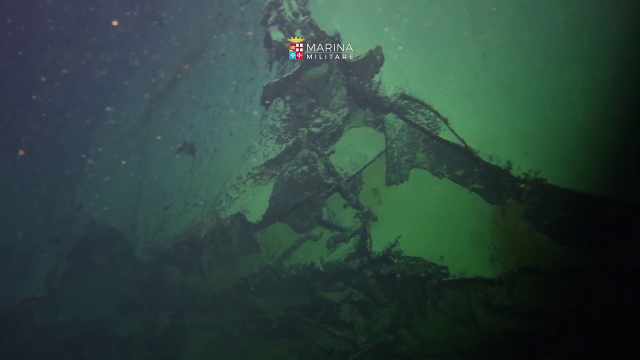 Marina Militare - Relitto della Corazzata Roma - YouTube
