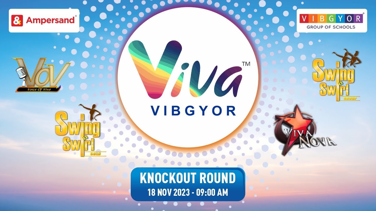 VIBGYOR Viva 2023 Knockout Round: Igniting Creativity on the Road to Grandfinale! - YouTube