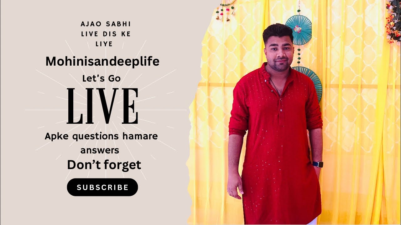 Mohinisandeeplife is live sabka channel hoga monetise ajao live - YouTube