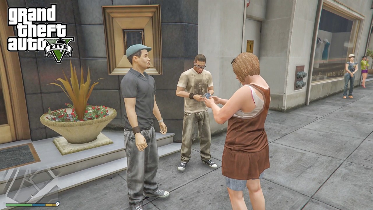 Random NPC Interaction Ends With People Dying In GTA 5 - YouTube