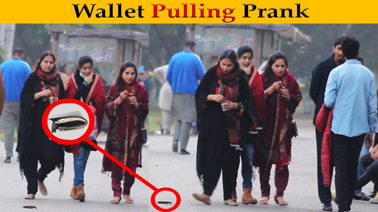 Wallet Pulling Prank | Hilarious Reactions | Non Scripted Pranks - YouTube