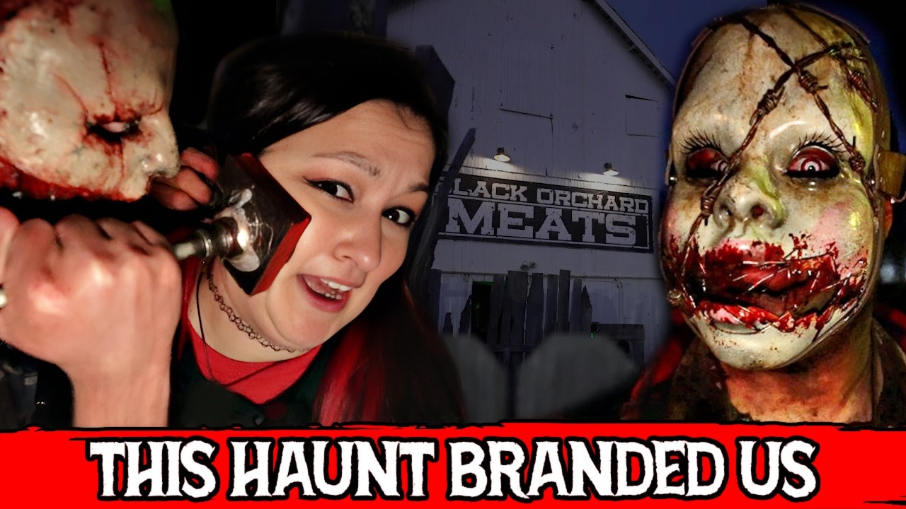 We Got BRANDED at Black Orchard Haunted House! - YouTube