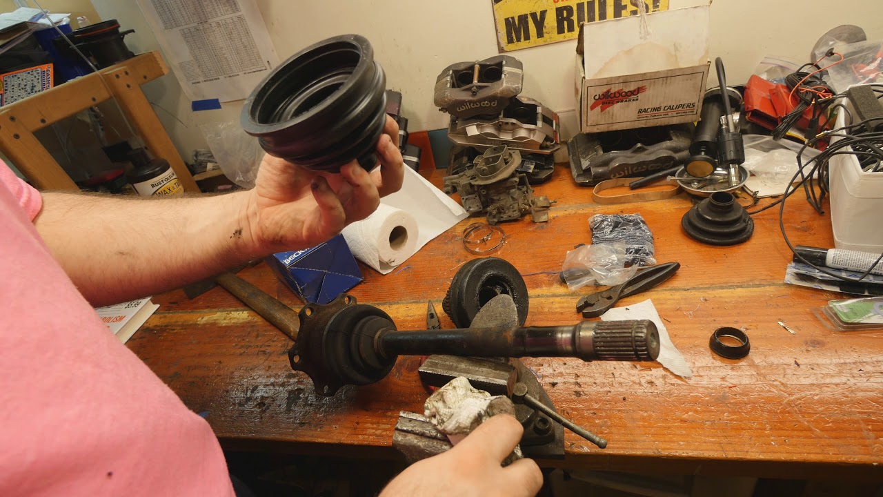 CV joint repair - YouTube