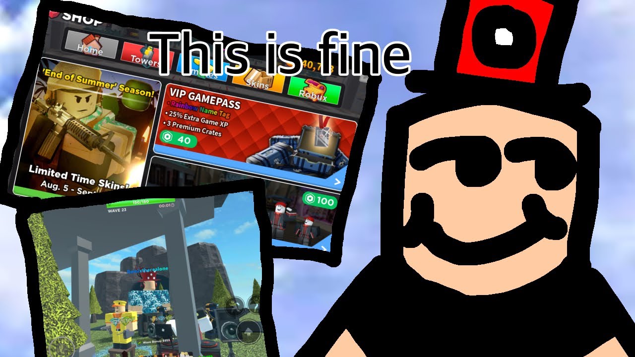 TDS glitches that are just DUMB | Tower Defense Simulator (ROBLOX ...