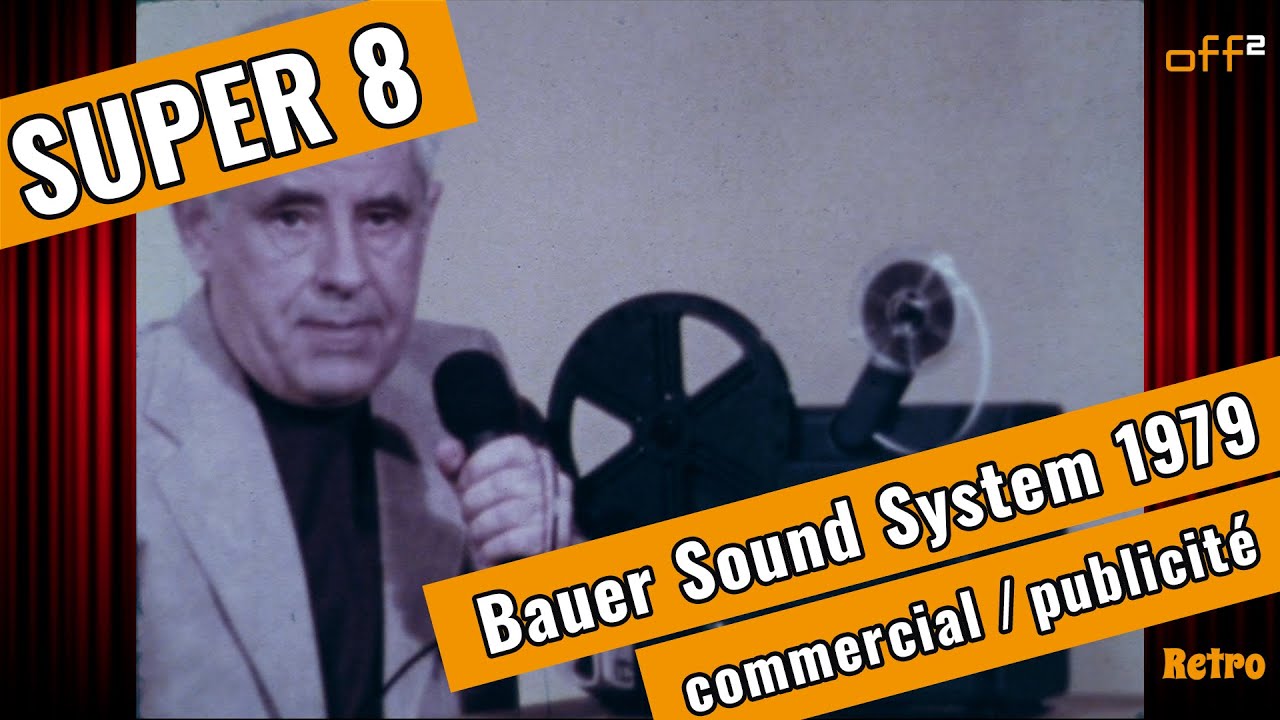 Retro: Bauer Sound System #super8 - YouTube