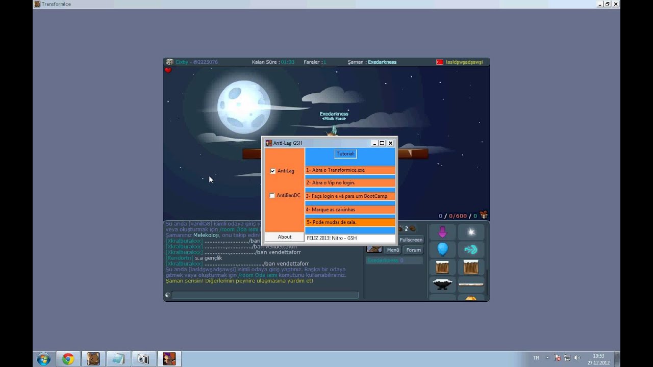 transformice anti lag hack - YouTube