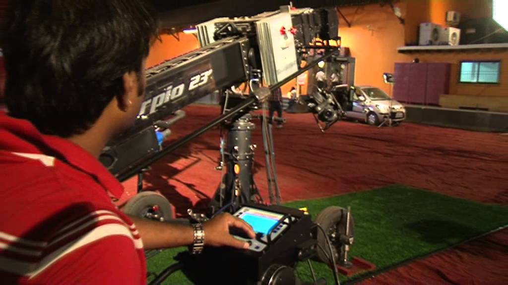 Scorpio 23 feet Techno Crane at MAD Studios Launch - Part 3 - YouTube