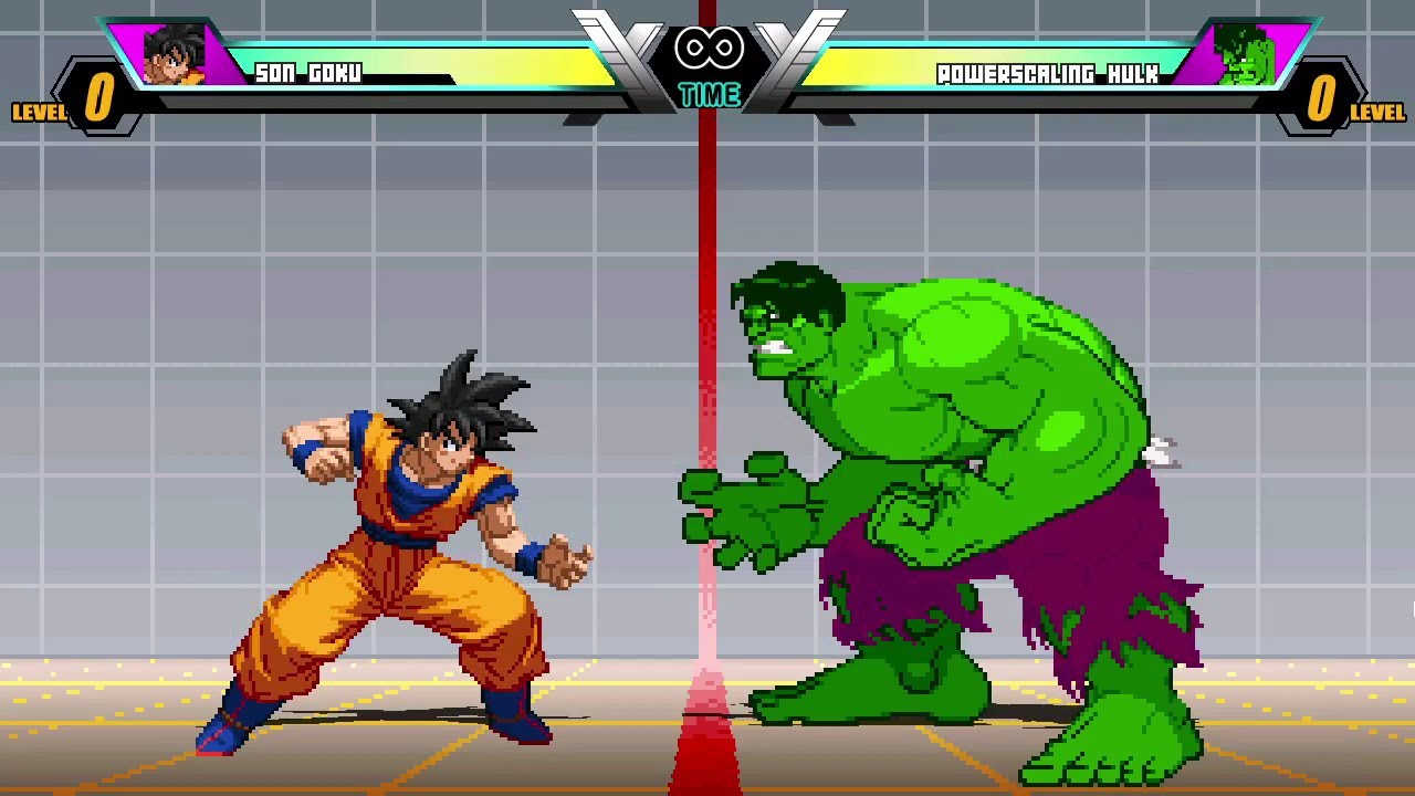 Goku vs Hulk | Ultimate Power Clash | Jump Force Mugen V6 - YouTube