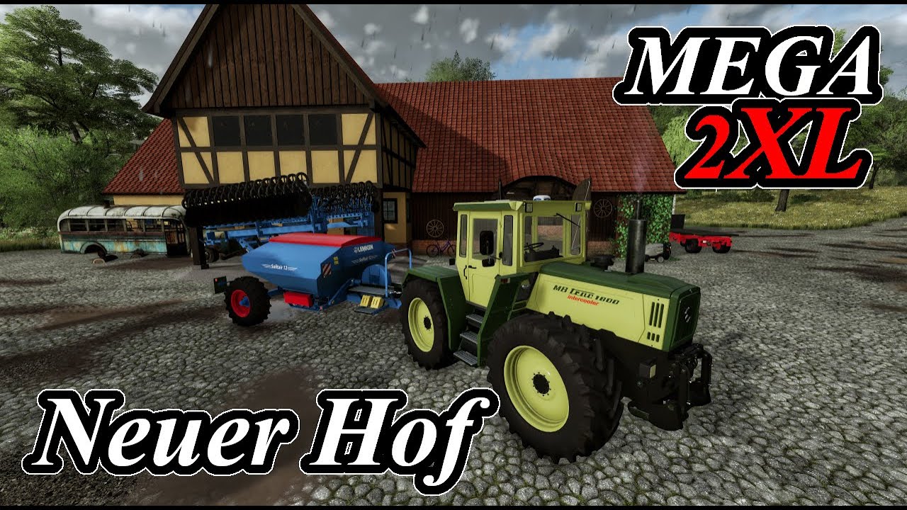 Das ist unser neuer Hof | LS22 Mega 2XL | 1 | FARMING SIMULATOR 22 ...