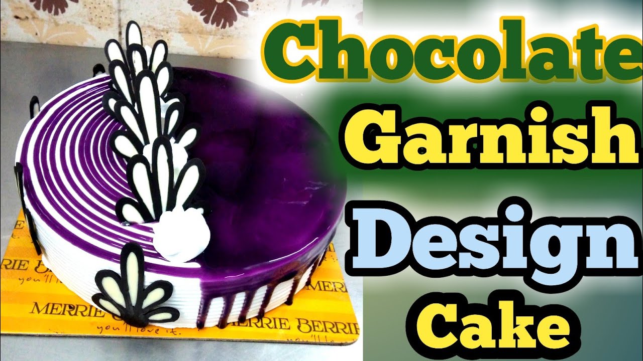 Blueberry Frosting Garnish Cake 🎂😋🎂 - YouTube