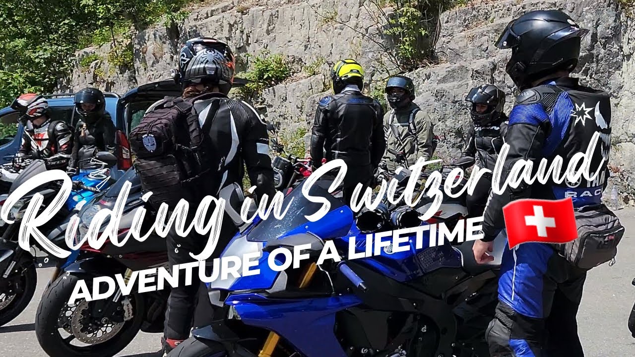 This is what riding a motorcycle in Switzerland feels like - YouTube