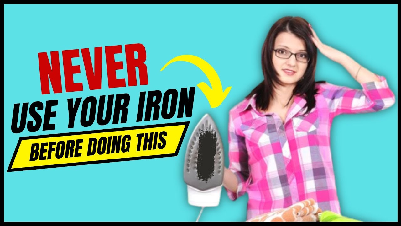 The Best Way to Remove Limescale from Your Iron in Minutes - YouTube