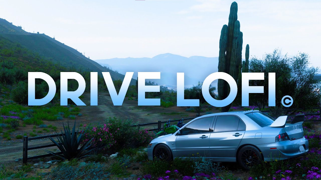Lofi Drive: Chill Music, Smooth Vibes | Mitsubishi Lancer Evolution IX ...