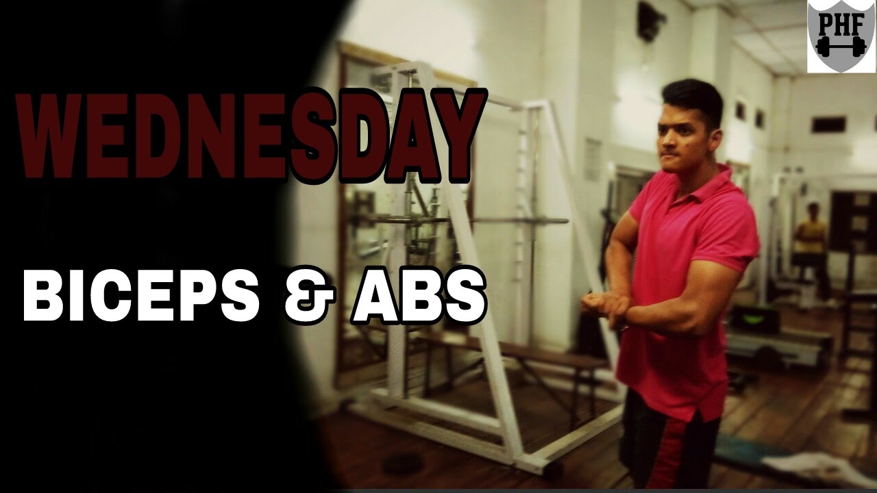 WEDNESDAY - BICEPS & ABS | Beast Mode by Pawan Chhetri | Health and ...